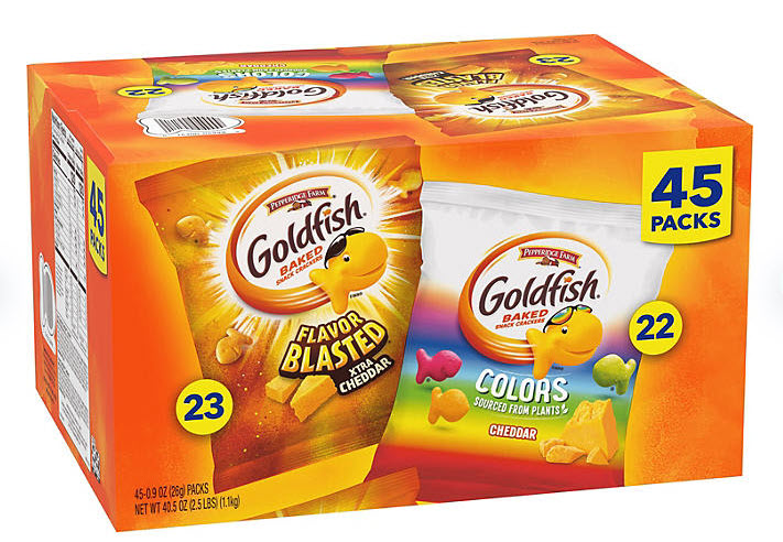 Home All Products Snacks Packaged Snacks Goldfish Baked Variety Pack ...