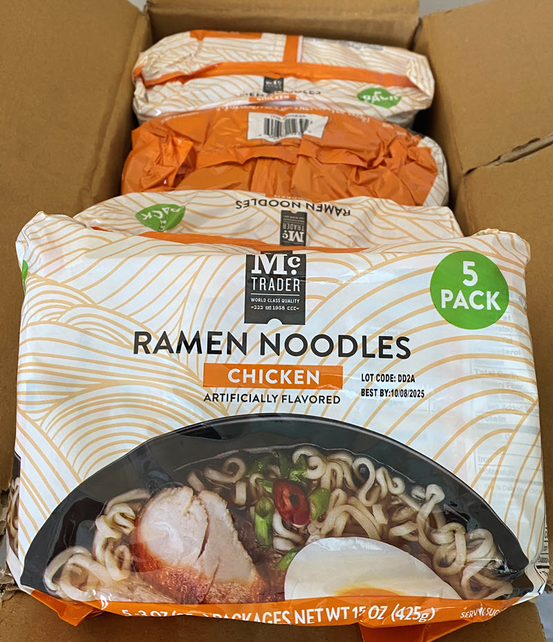 Home All Products Hot Deals MC Trader Ramen Noodles Chicken Flavor 8 ...
