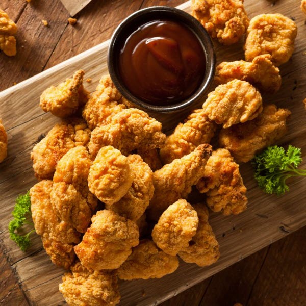 Koch Foods Popcorn Chicken Chunks FC 2/5 lb. Bags CASE- HD