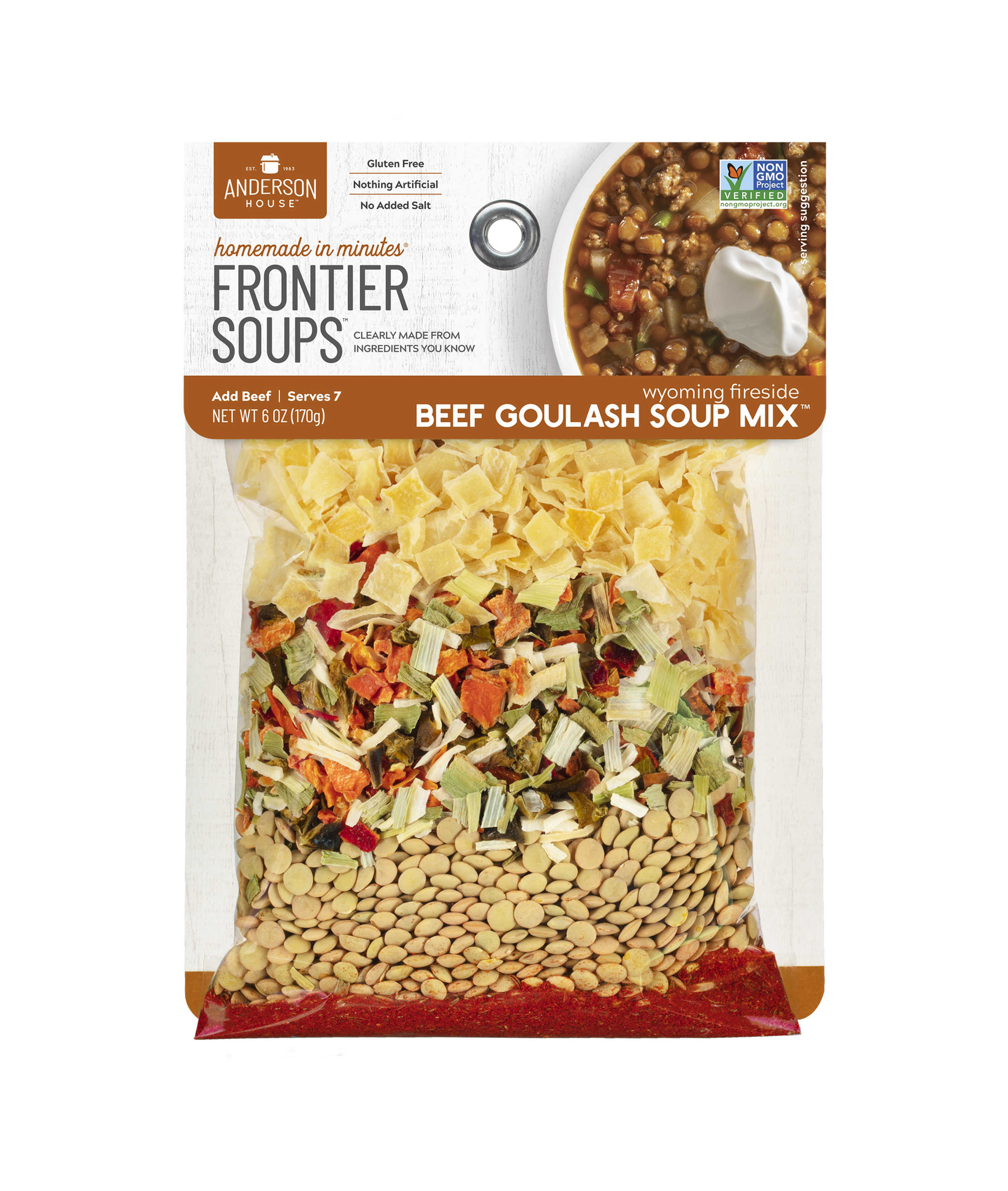 Home All Products Easy Meals Soups Frontier Soups Wyoming Fireside Beef ...