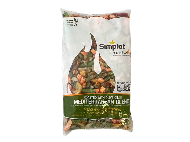 Simplot RoastWorks Flame-Roasted Mediterranean Blend 2.5 lb. Bag EACH