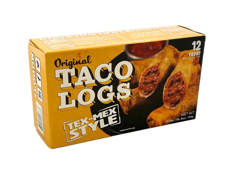 Finger Foods Original Taco Logs, 12 ct. / 3 oz. EACH