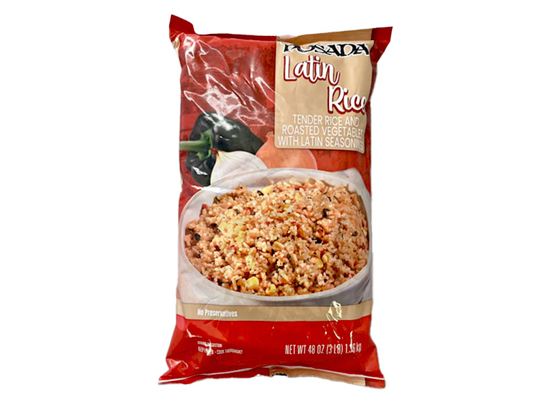 Posada Latin Rice with Vegetables, 3 lb. bag EACH