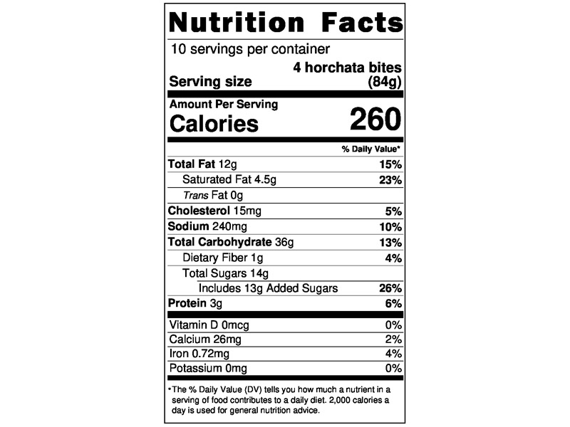 Revel Eats Horchata Bites, 2 lb. bag EACH