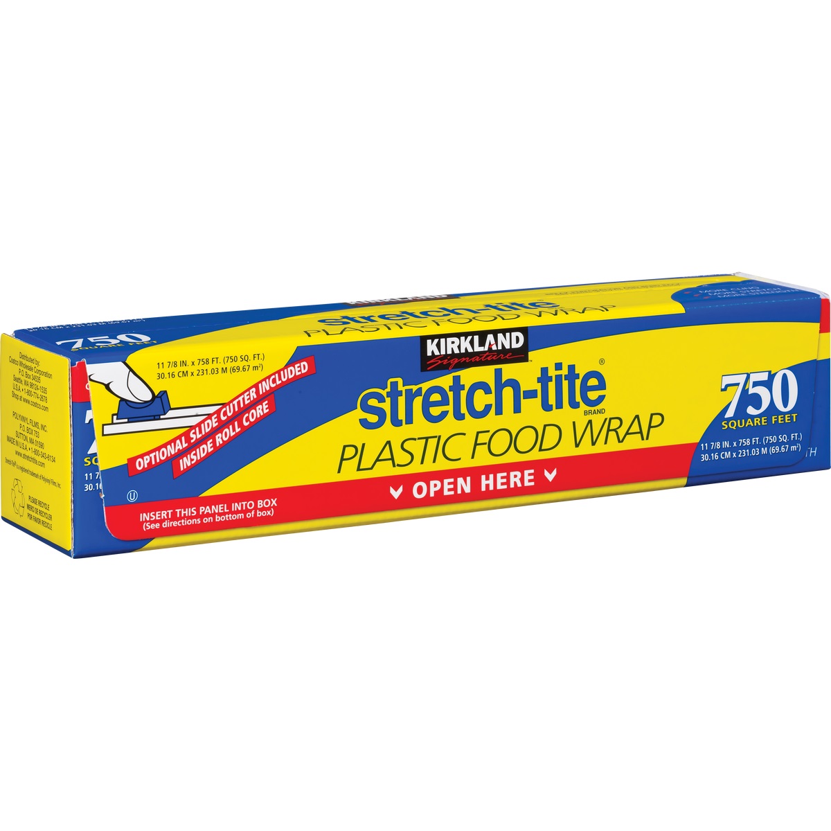 Home All Products Kirkland Stretch-Tite Food Film, 750 ft. EACH (3755)