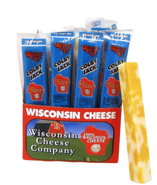 Home All Products Wisconsin's Best Colby Jack Cheese Sticks, 24 ct. / 1 ...