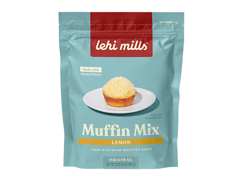 Lehi Mills Lemon Muffin Mix 2lb bag EACH