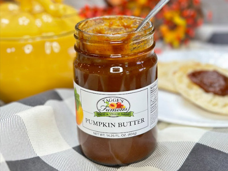 Tagge Farms Pumpkin Butter, 15 oz. Jar EACH