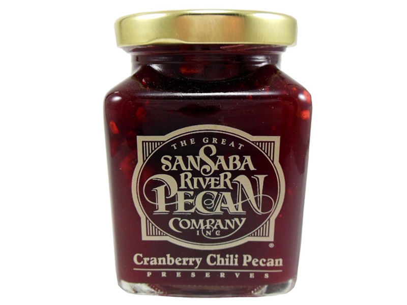 Home All Products Closeout San Saba Cranberry Chili Pecan Preserves, 11 ...
