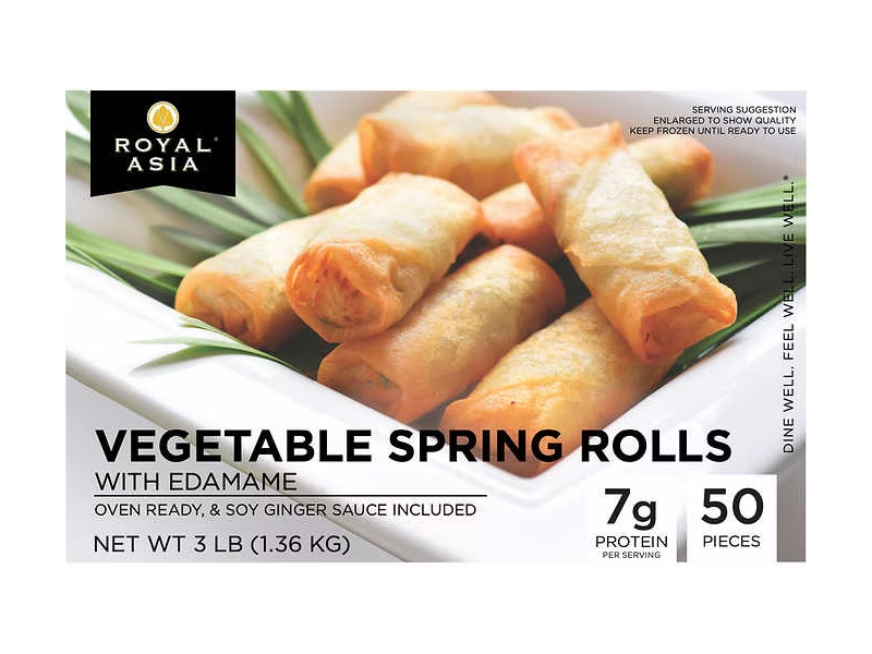 Home All Products Easy Meals Asian Royal Asia Vegetable Spring Rolls w ...