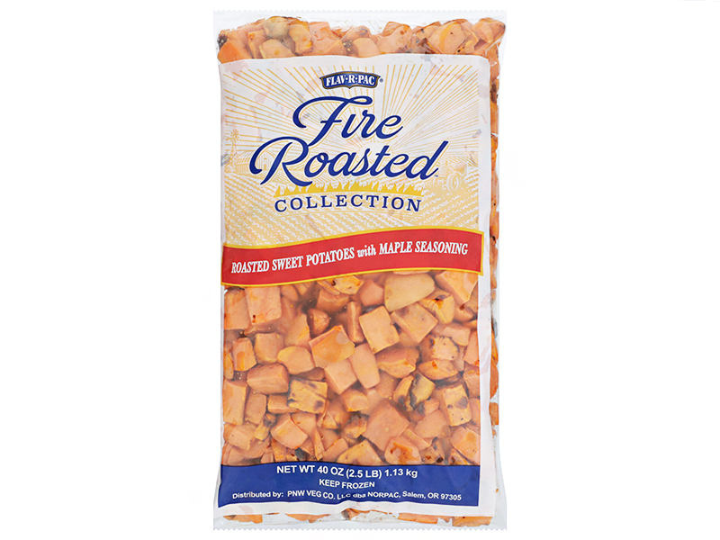 Flav-R-Pac Roasted Sweet Potatoes with Maple Seasoning, 2.5 lb. bag EACH