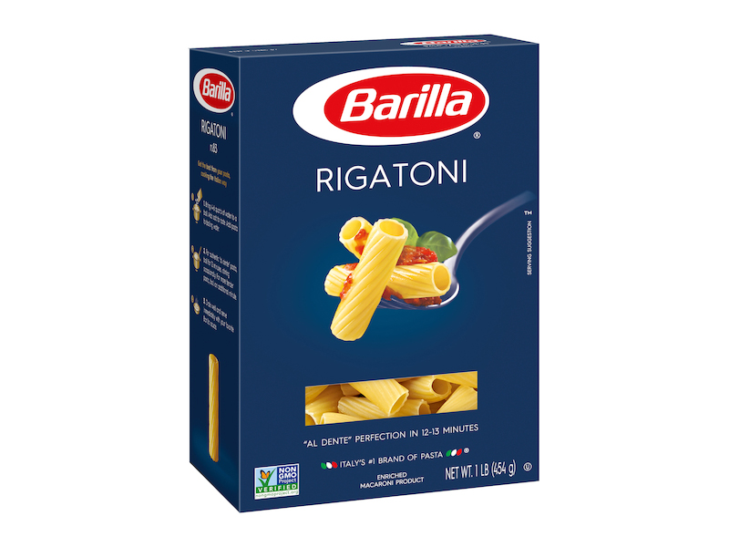 Barilla Rigatoni Pasta, 16 oz. box EACH