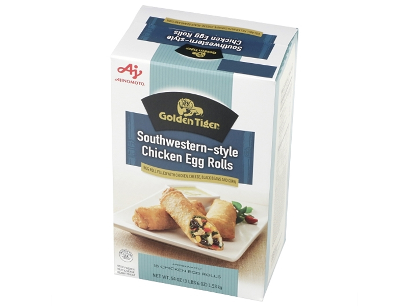 Golden Tiger Southwest-Style Chicken Egg Rolls 18 ct. Box EACH