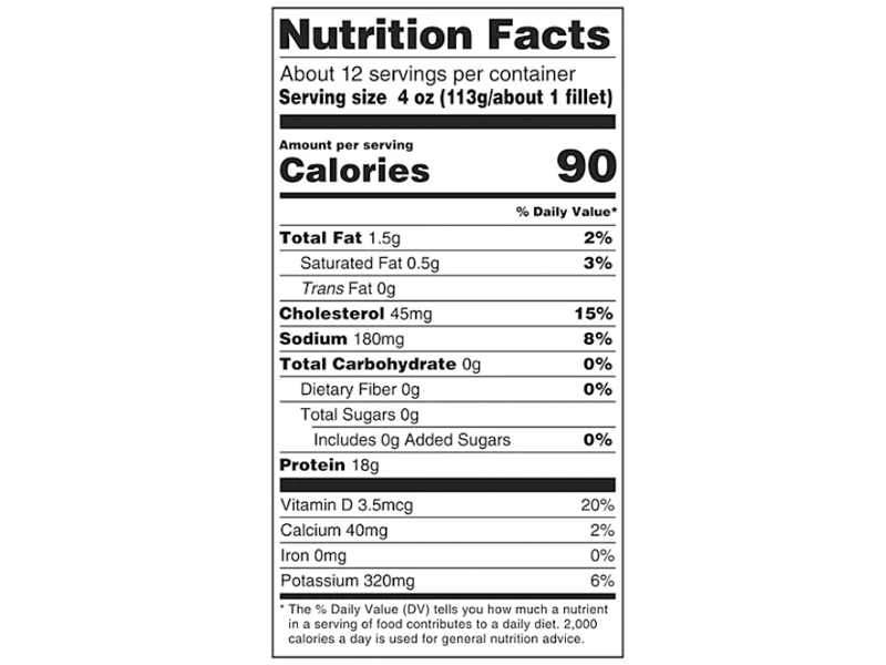 Member's Mark Tilapia Fillet Portions, 3 lb. bag EACH