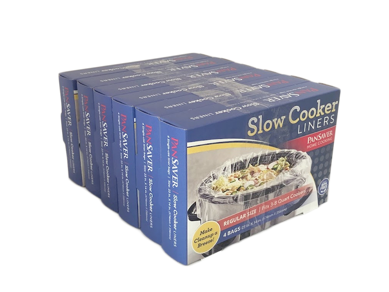 PanSaver Slow Cooker Liners 6/4 ct. Boxes (24 liners) EACH