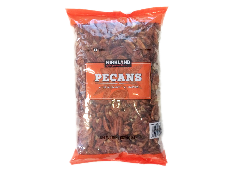 Kirkland Fancy Pecan Halves 2 lb. Bag EACH
