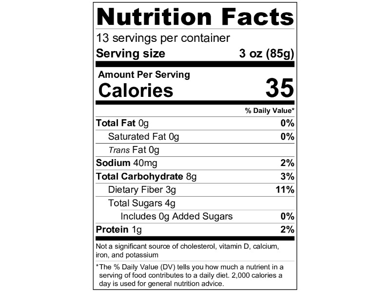 Simplot Classic Culinary Select Parisian Style Carrots 2.5 lb. Bag EACH