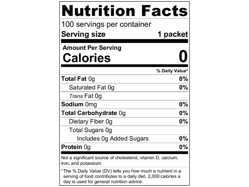 True Lemon Crystallized Lemon Packets 100 ct. Box EACH