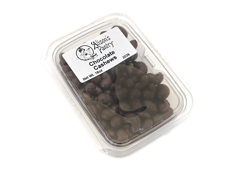 AP Milk Chocolate Cashews 16 oz. Tub EACH