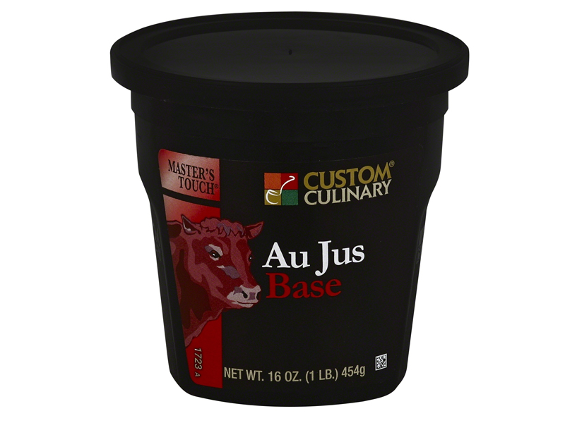 Custom Culinary Au Jus Base 1 lb. Jar EACH