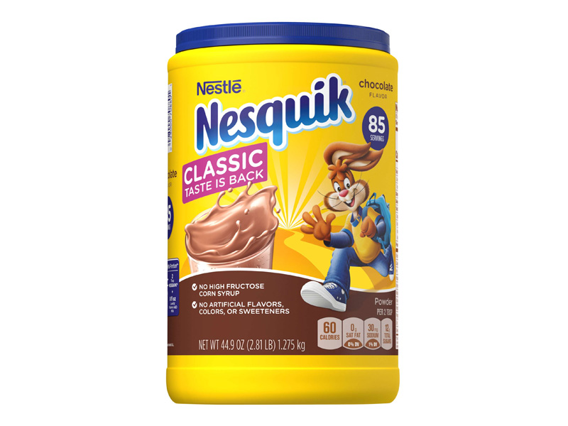 Home All Products Gluten Free Sides Nestle Nesquik Chocolate Powder 44. ...