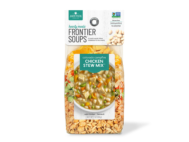 Frontier Soups Hearty Meals Colorado Campfire Chicken Stew Mix 7 oz ...