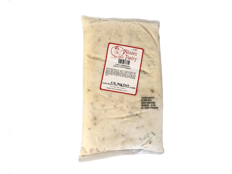 Ivar's Signature Puget Sound Clam Chowder 4 lb. Bag EACH