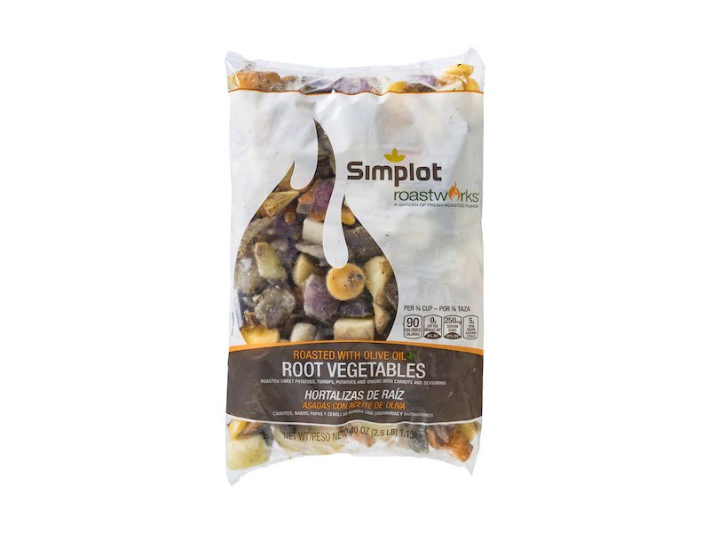 Simplot RoastWorks Olive Oil Roasted Root Vegetables 2.5 lb. Bag EACH