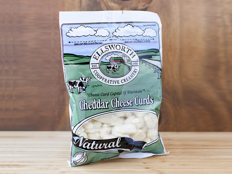 Ellsworth Natural Cheddar Cheese Curds 16 oz. Bag EACH