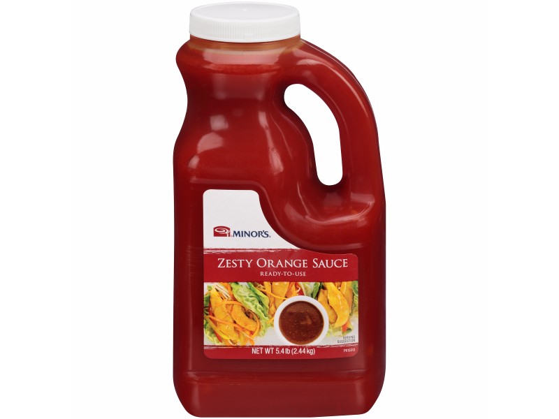 Home All Products Allergens Soybeans Minor's Zesty Orange Sauce Ready ...