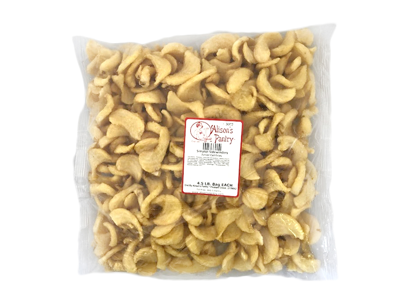 Simplot Sidewinders Junior Cut Fries 4.5 lb. Bag EACH