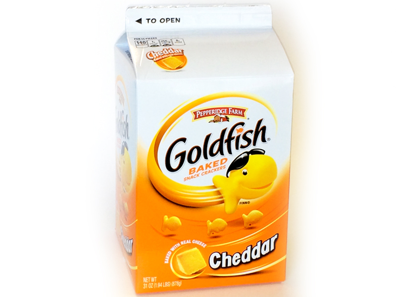 Pepperidge Farm Goldfish Baked Snack Crackers 31 oz. Carton EACH