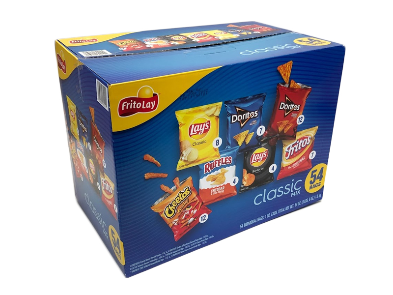 Home All Products Snacks Packaged Snacks Frito Lay Classic Mix Variety ...