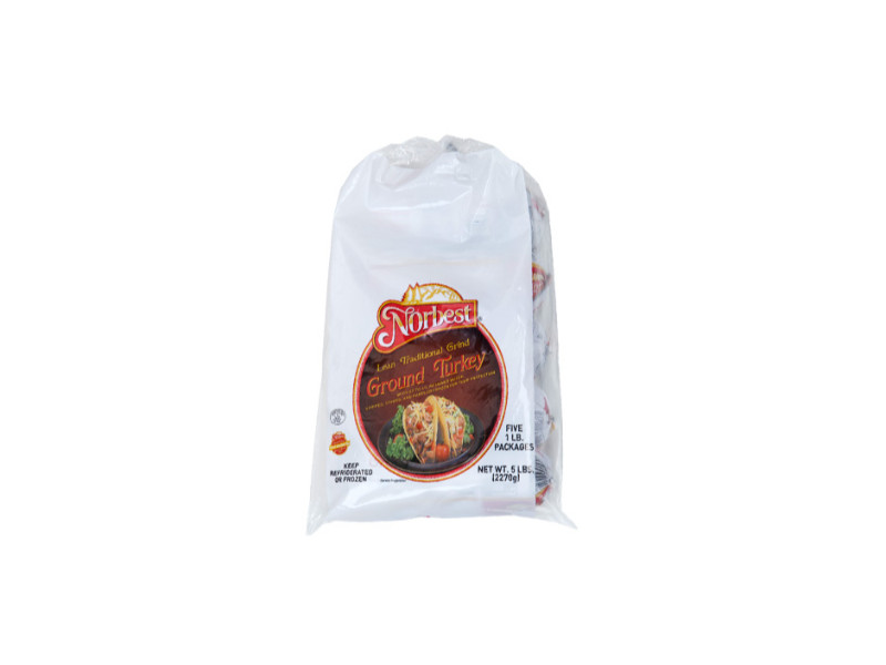 Norbest Ground Turkey Family Pack 5/1 lb. EACH