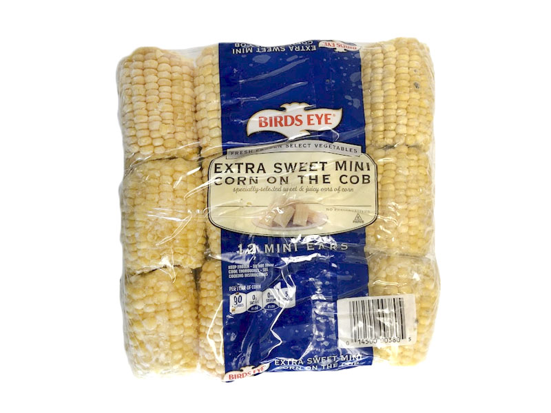 Birds Eye Extra Sweet Mini Corn on the Cob 2/12 ct. Bags EACH