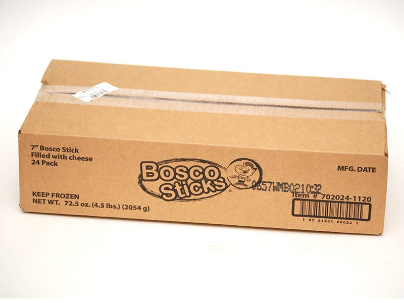 Bosco Sticks stuffed w/Mozzarella Cheese IW 7in./24ct CASE