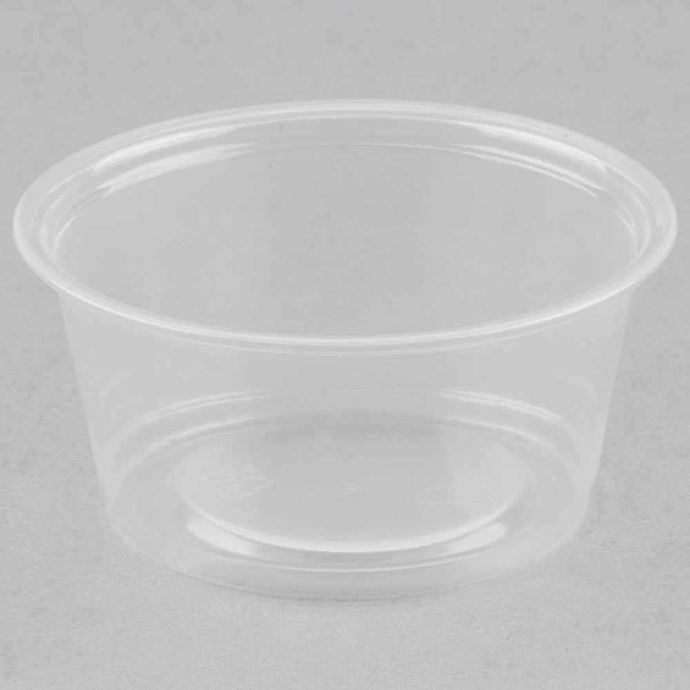 Rep Only 2 oz Sample Portion Cups With Lid 100 ct. EACH