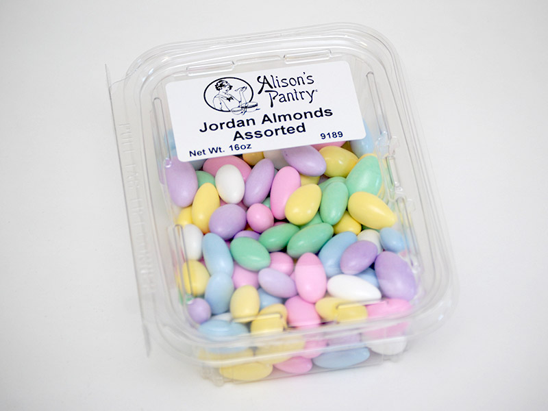 AP Jordan Almonds Assorted 16 oz. Tub EACH